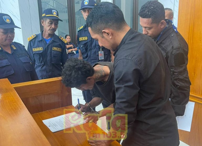 Arguidu Ne’ebé Oho Xefe Aldeia Metir Kumpre Prizaun Preventiva, Vitíma AdD Mós Hakotu Ona Iis ...